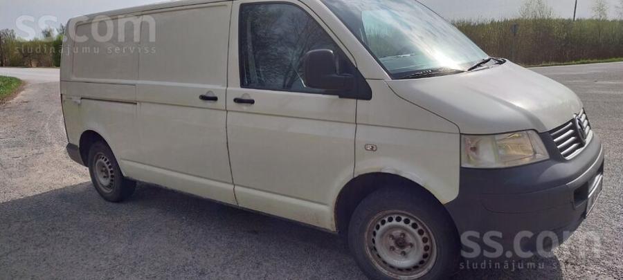 Balts Volkswagen Transporter 2008 Valmiera, ar dzinēja tilpumu 1.90 L un nobraukumu 549 tūkst. km par 2200 €, foto 1 vietnē AUTOMOTO.COM.LV