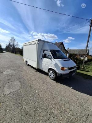 Balts Volkswagen Transporter 1996 Raseiniai, ar dzinēja tilpumu 1.90 L un nobraukumu 280 tūkst. km par 5200 €, foto  vietnē AUTOMOTO.COM.LV