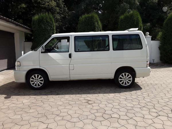 Balts Volkswagen Transporter 2002 Kazlų Rūda, ar dzinēja tilpumu 2.50 L un nobraukumu 334 tūkst. km par 6500 €, foto 4 vietnē AUTOMOTO.COM.LV