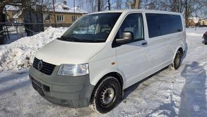 Balts Volkswagen Transporter 2004 Šauļi, ar dzinēja tilpumu 2.00 L un nobraukumu 200 tūkst. km par 6450 €, foto  vietnē AUTOMOTO.COM.LV