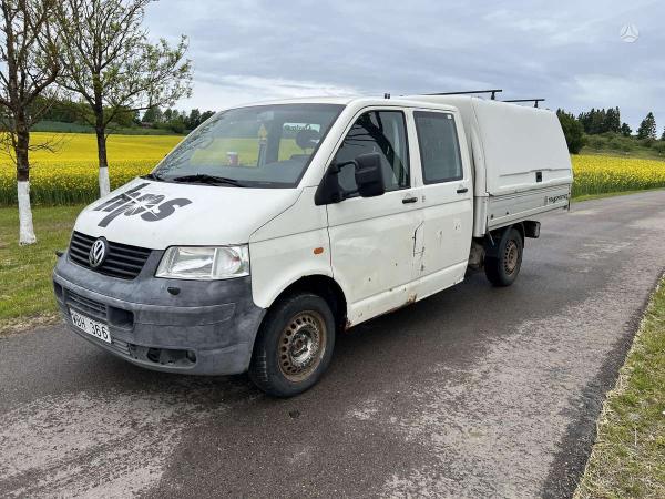 Balts Volkswagen Transporter 2004 Telšiai, ar dzinēja tilpumu 2.50 L un nobraukumu 320 tūkst. km par 2650 €, foto 1 vietnē AUTOMOTO.COM.LV