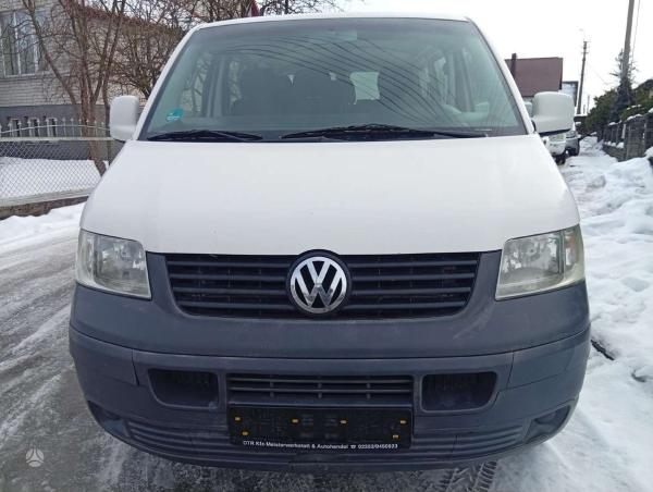 White Volkswagen Transporter 2005 in Marijampole, with an engine capacity of 1.90 L and mileage of 320 thousand km for 4999 €, photo 1 on AUTOMOTO.COM.LV