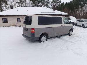 White Volkswagen Transporter 2007 in Silute, with an engine capacity of 1.90 L and mileage of 309 thousand km for 5300 €, photo 2 on AUTOMOTO.COM.LV