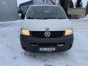 White Volkswagen Transporter 2007 in Pasvalys, with an engine capacity of 2.50 L and mileage of 266 thousand km for 4299 €, photo  on AUTOMOTO.COM.LV