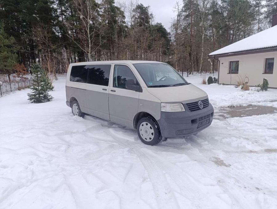 Balts Volkswagen Transporter 2007 Šilutė, ar dzinēja tilpumu 1.90 L un nobraukumu 308 tūkst. km par 4900 €, foto 2 vietnē AUTOMOTO.COM.LV
