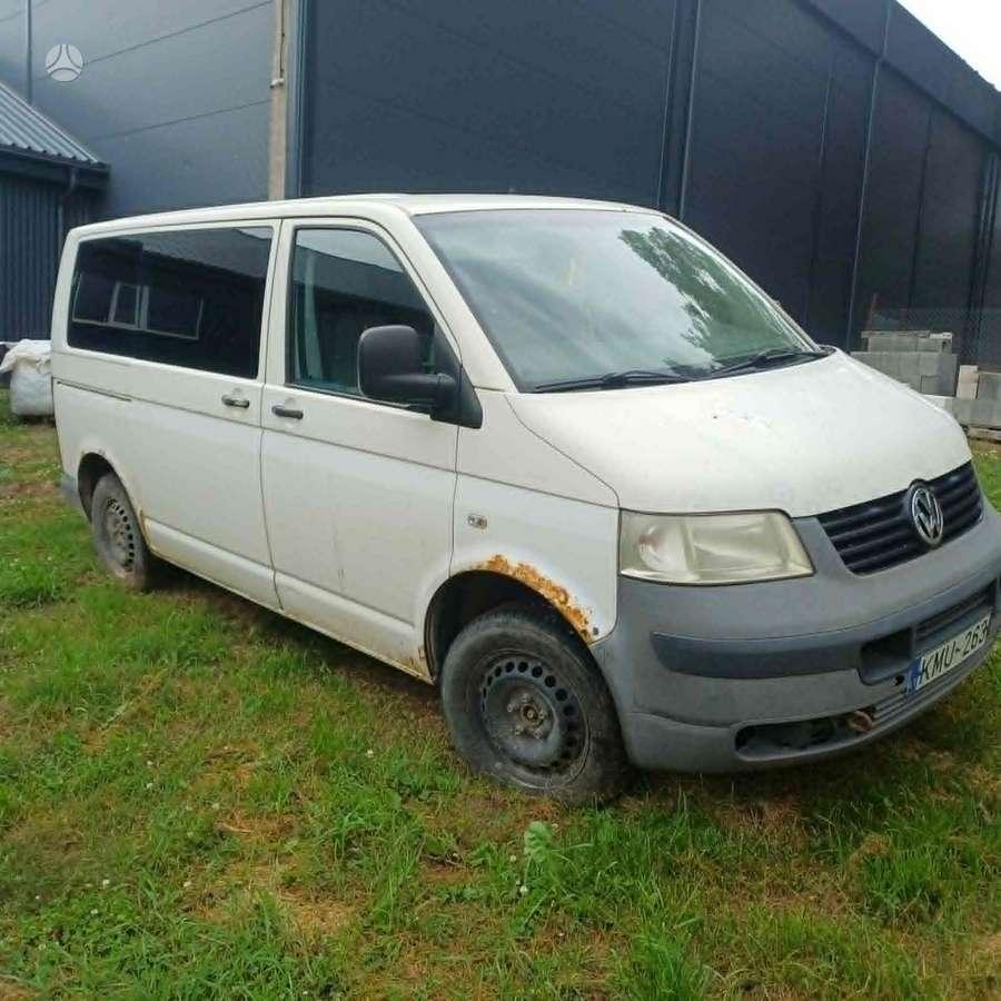 Balts Volkswagen Transporter 2008 Panevēža, ar dzinēja tilpumu 1.90 L un nobraukumu 471 tūkst. km par 2500 €, foto 1 vietnē AUTOMOTO.COM.LV