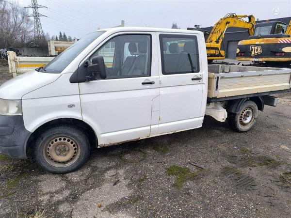Balts Volkswagen Transporter 2009 Kauņa, ar dzinēja tilpumu 1.90 L un nobraukumu 284 tūkst. km par 1900 €, foto 4 vietnē AUTOMOTO.COM.LV