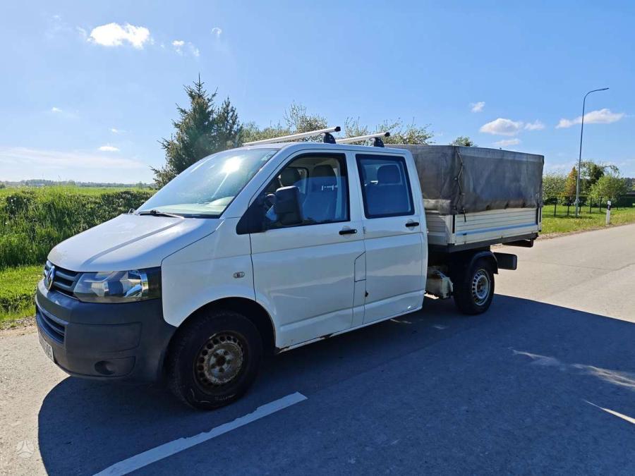 Balts Volkswagen Transporter 2011 Mažeikiai, ar dzinēja tilpumu 2.00 L un nobraukumu 318 tūkst. km par 6000 €, foto 8 vietnē AUTOMOTO.COM.LV