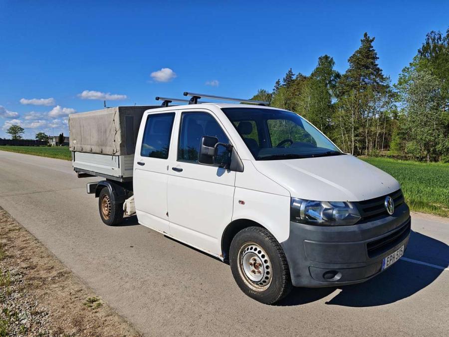 Balts Volkswagen Transporter 2011 Mažeikiai, ar dzinēja tilpumu 2.00 L un nobraukumu 318 tūkst. km par 6000 €, foto 9 vietnē AUTOMOTO.COM.LV