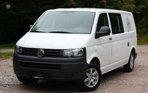 White Volkswagen Transporter 2013 in Kretinga, with an engine capacity of 1.97 L and mileage of 237 thousand km for 11999 €, photo 3 on AUTOMOTO.COM.LV