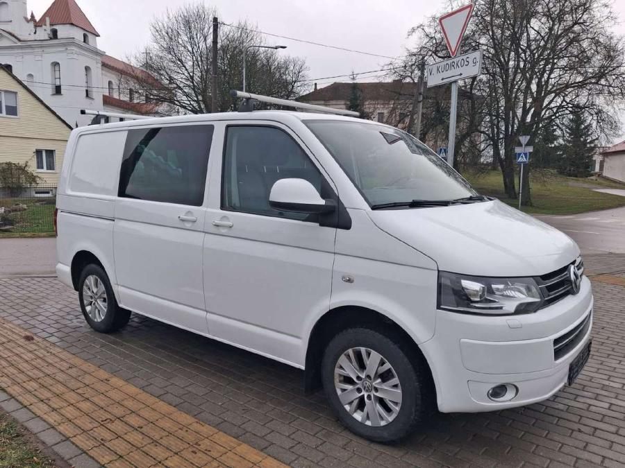 Balts Volkswagen Transporter 2015 Raseiniai, ar dzinēja tilpumu 1.97 L un nobraukumu 256 tūkst. km par 6700 €, foto 2 vietnē AUTOMOTO.COM.LV
