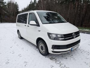 White Volkswagen Transporter 2016 in Vilnius, with an engine capacity of 1.97 L and mileage of 315 thousand km for 12900 €, photo  on AUTOMOTO.COM.LV