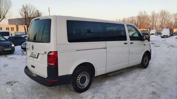 White Volkswagen Transporter 2016 in Klaipeda, with an engine capacity of 1.97 L and mileage of 184 thousand km for 13850 €, photo 6 on AUTOMOTO.COM.LV
