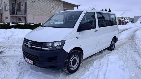 White Volkswagen Transporter 2016 in Kelme, with an engine capacity of 2.00 L and mileage of 257 thousand km for 14700 €, photo 1 on AUTOMOTO.COM.LV