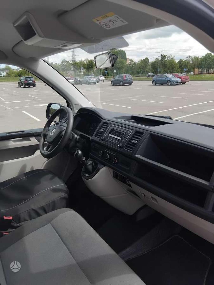 White Volkswagen Transporter 2017 in Siauliai, with an engine capacity of 1.97 L and mileage of 234 thousand km for 17000 €, photo 10 on AUTOMOTO.COM.LV