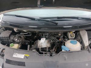 White Volkswagen Transporter 2017 in Mazeikiai, with an engine capacity of 1.97 L and mileage of 247 thousand km for 11300 €, photo 16 on AUTOMOTO.COM.LV
