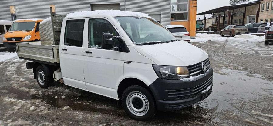 Balts Volkswagen Transporter 2018 Viļņa, ar dzinēja tilpumu 2.00 L un nobraukumu 181 tūkst. km par 17182 €, foto 2 vietnē AUTOMOTO.COM.LV