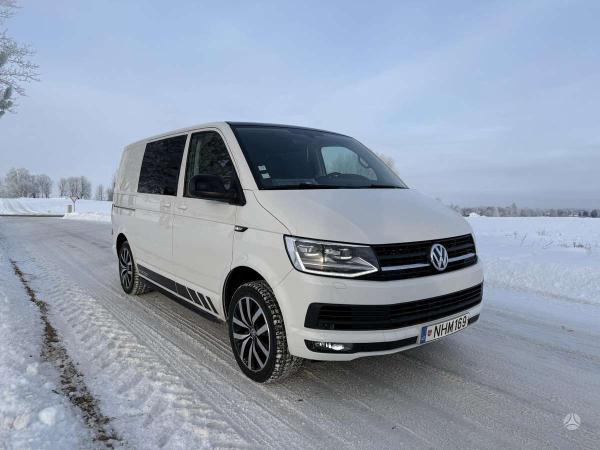 White Volkswagen Transporter 2018 in Taurage, with an engine capacity of 1.97 L and mileage of 248 thousand km for 14000 €, photo 2 on AUTOMOTO.COM.LV