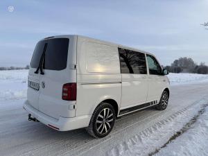 White Volkswagen Transporter 2018 in Taurage, with an engine capacity of 1.97 L and mileage of 248 thousand km for 14000 €, photo 3 on AUTOMOTO.COM.LV