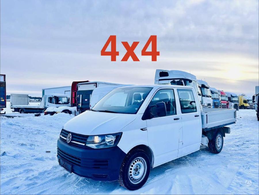Balts Volkswagen Transporter 2018 Viļņa, ar dzinēja tilpumu 1.97 L un nobraukumu 113 tūkst. km par 16900 €, foto 1 vietnē AUTOMOTO.COM.LV