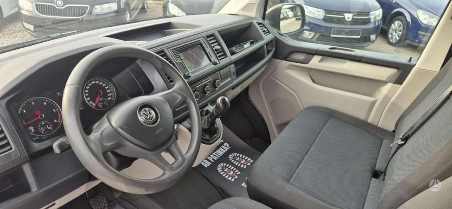 Balts Volkswagen Transporter 2018 Kauņa, ar dzinēja tilpumu 1.97 L un nobraukumu 210 tūkst. km par 9500 €, foto 7 vietnē AUTOMOTO.COM.LV