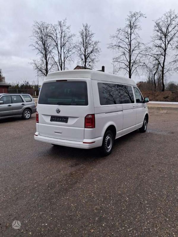 White Volkswagen Transporter 2020 in Rokiskis, with an engine capacity of 2.00 L and mileage of 311 thousand km for 11800 €, photo 7 on AUTOMOTO.COM.LV