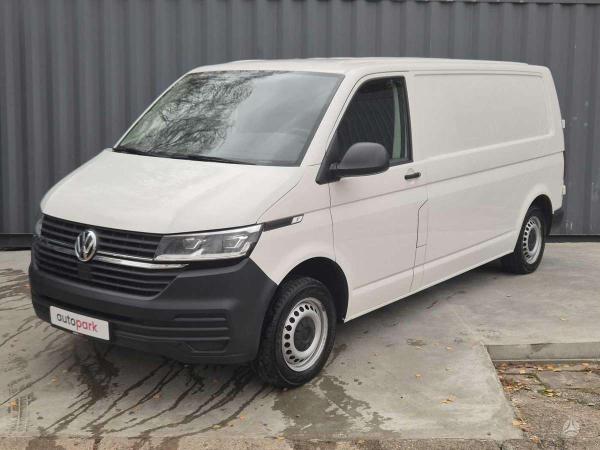 White Volkswagen Transporter 2021 in Vilnius, with an engine capacity of 1.97 L and mileage of 117 thousand km for 21900 €, photo 1 on AUTOMOTO.COM.LV