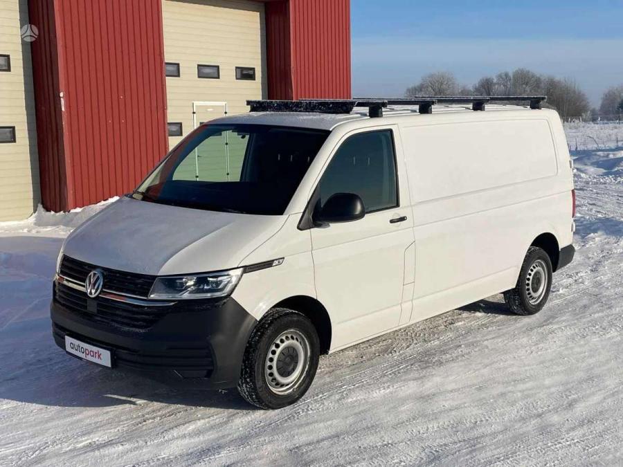 Balts Volkswagen Transporter 2021 Ukmergė, ar dzinēja tilpumu 1.97 L un nobraukumu 106 tūkst. km par 25900 €, foto 1 vietnē AUTOMOTO.COM.LV