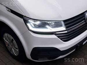 White Volkswagen Transporter 2023 in Riga, with an engine capacity of 2.00 L and mileage of 126 thousand km for 29900 €, photo 3 on AUTOMOTO.COM.LV