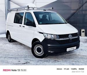 Balts Volkswagen Transporter 2023 Kauņa, ar dzinēja tilpumu 1.97 L un nobraukumu 49 tūkst. km par 29950 €, foto  vietnē AUTOMOTO.COM.LV