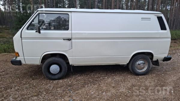 White Volkswagen Transporter 1984 in Gulbene, with an engine capacity of 1.60 L and mileage of 5 thousand km for 5500 €, photo 2 on AUTOMOTO.COM.LV