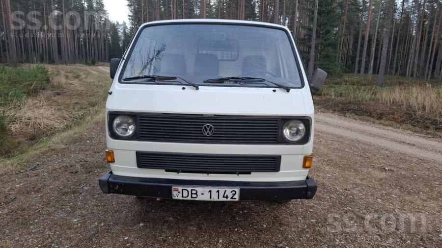 Balts Volkswagen Transporter 1984 Gulbene, ar dzinēja tilpumu 1.60 L un nobraukumu 5 tūkst. km par 5000 €, foto 1 vietnē AUTOMOTO.COM.LV