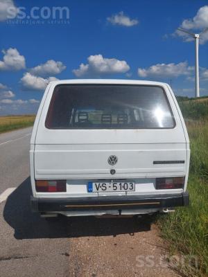 Balts Volkswagen Transporter 1989 Liepāja, ar dzinēja tilpumu 1.60 L un nobraukumu 45 tūkst. km par 2300 €, foto 3 vietnē AUTOMOTO.COM.LV