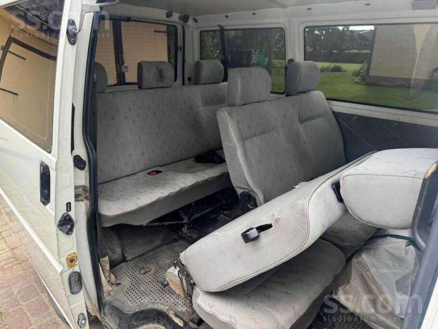 Balts Volkswagen Transporter 1997 Rīga, ar dzinēja tilpumu 1.90 L un nobraukumu 415 tūkst. km par 3500 €, foto 11 vietnē AUTOMOTO.COM.LV