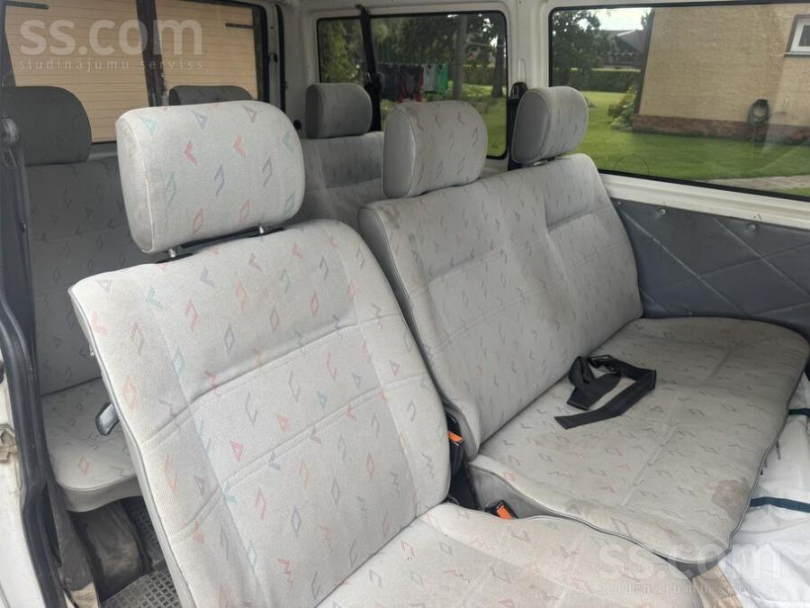 Balts Volkswagen Transporter 1997 Rīga, ar dzinēja tilpumu 1.90 L un nobraukumu 415 tūkst. km par 3500 €, foto 12 vietnē AUTOMOTO.COM.LV
