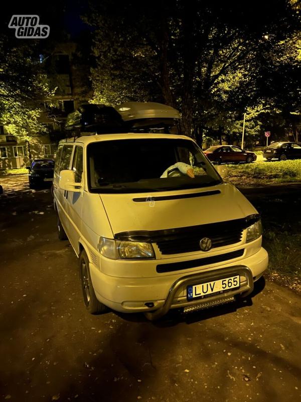 White Volkswagen Transporter 1998 in Vilnius, with an engine capacity of 2.40 L and mileage of 277 thousand km for 3250 €, photo 8 on AUTOMOTO.COM.LV