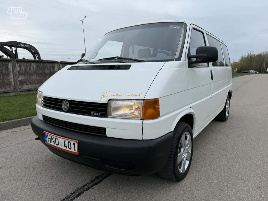 White Volkswagen Transporter 1999 in Ukmerge, with an engine capacity of 2.50 L and mileage of 516 thousand km for 1800 €, photo 3 on AUTOMOTO.COM.LV