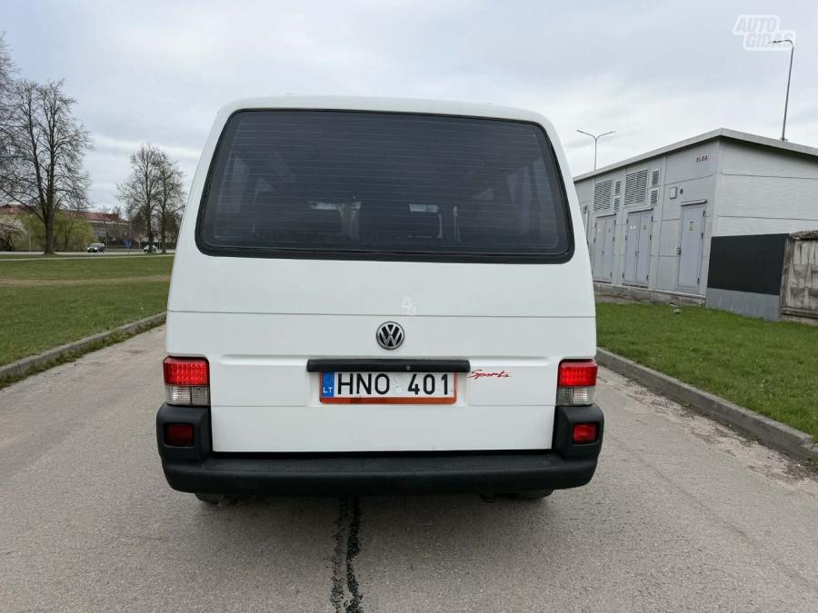 White Volkswagen Transporter 1999 in Ukmerge, with an engine capacity of 2.50 L and mileage of 516 thousand km for 1800 €, photo 7 on AUTOMOTO.COM.LV