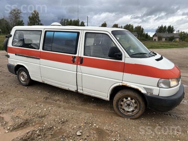 Balts Volkswagen Transporter 1999 Rēzekne, ar dzinēja tilpumu 2.50 L un nobraukumu 600 tūkst. km par 3400 €, foto 6 vietnē AUTOMOTO.COM.LV