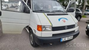 White Volkswagen Transporter 2000 in Riga, with an engine capacity of 2.50 L and mileage of 293 thousand km for 7500 €, photo 17 on AUTOMOTO.COM.LV