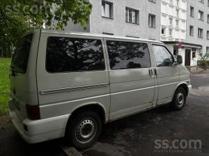 White Volkswagen Transporter 2000 in Ogre, with an engine capacity of 2.40 L and mileage of 684 thousand km for 1500 €, photo 5 on AUTOMOTO.COM.LV
