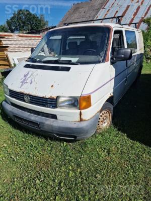 White Volkswagen Transporter 2000 in Dobele, with an engine capacity of 2.50 L and mileage of 0 thousand km for 550 €, photo 3 on AUTOMOTO.COM.LV
