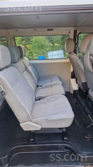 White Volkswagen Transporter 2001 in Riga, with an engine capacity of 1.90 L and mileage of 380 thousand km for 2000 €, photo 10 on AUTOMOTO.COM.LV