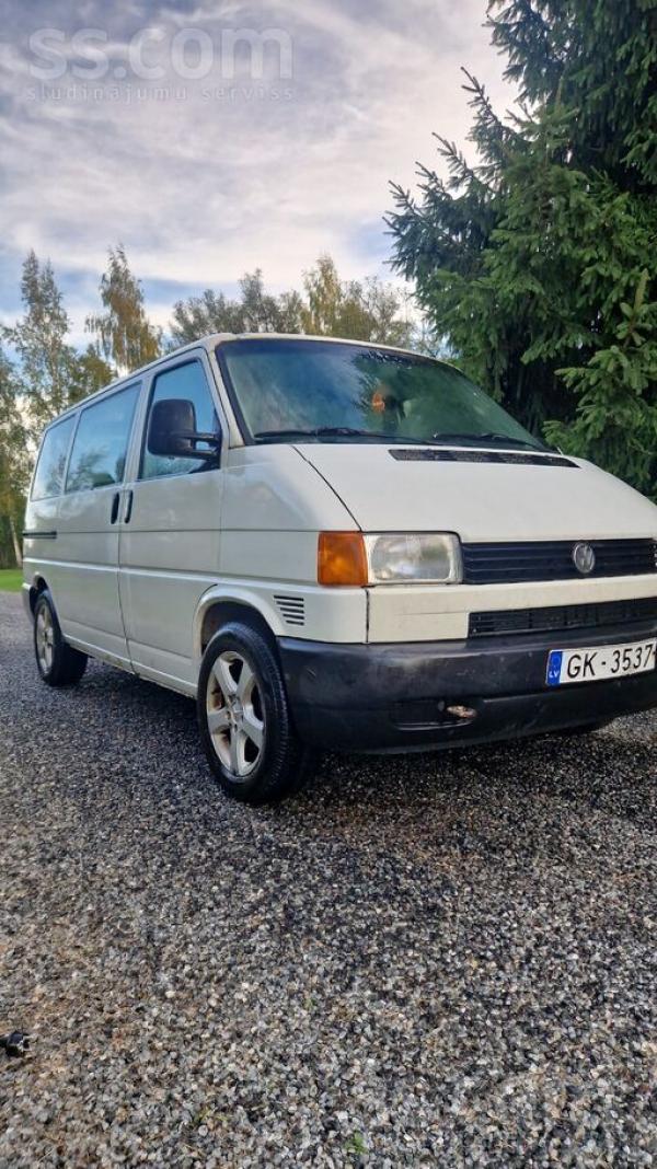 Volkswagen Transporter 2001 Rīga vietnē Balts Volkswagen Transporter 2001 Rīga, ar dzinēja tilpumu 1.90 L un nobraukumu 380 tūkst. km par 2000 €, foto 1 vietnē AUTOMOTO.COM.LV
