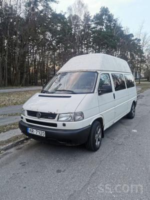 White Volkswagen Transporter 2002 in Riga, with an engine capacity of 2.50 L and mileage of 429 thousand km for 3500 €, photo 4 on AUTOMOTO.COM.LV