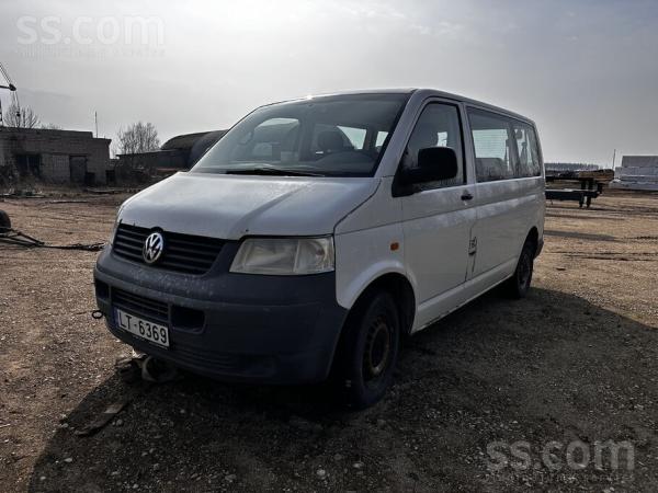 White Volkswagen Transporter 2003 in Jekabpils, with an engine capacity of 1.90 L and mileage of 540 thousand km for 1000 €, photo 2 on AUTOMOTO.COM.LV