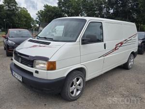 Balts Volkswagen Transporter 2003 Kuldīga, ar dzinēja tilpumu 2.50 L un nobraukumu 317 tūkst. km par 3900 €, foto  vietnē AUTOMOTO.COM.LV