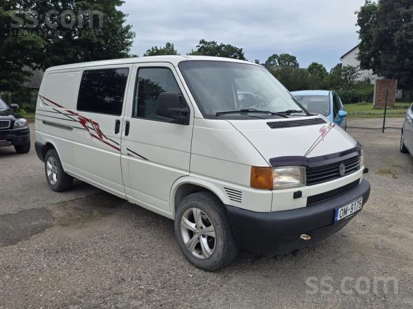 White Volkswagen Transporter 2003 in Kuldiga, with an engine capacity of 2.50 L and mileage of 317 thousand km for 3900 €, photo 2 on AUTOMOTO.COM.LV