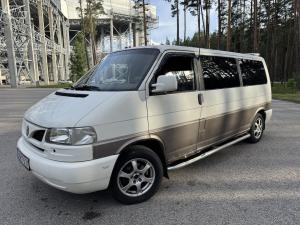 Balts Volkswagen Transporter 2003 Druskininkai, ar dzinēja tilpumu 2.50 L un nobraukumu 214 tūkst. km par 12000 €, foto  vietnē AUTOMOTO.COM.LV