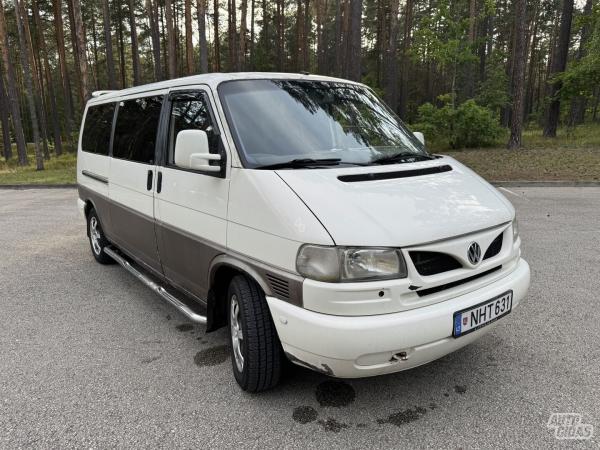 White Volkswagen Transporter 2003 in Druskininkai, with an engine capacity of 2.50 L and mileage of 214 thousand km for 12000 €, photo 7 on AUTOMOTO.COM.LV